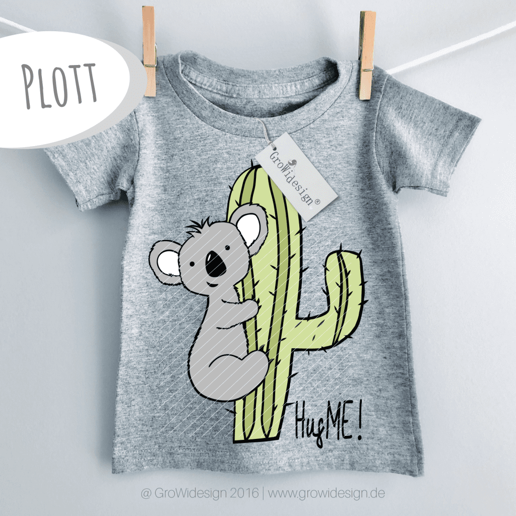 Koala Plotterdatei | GroWidesign® Plotterdateien & Laserdateien