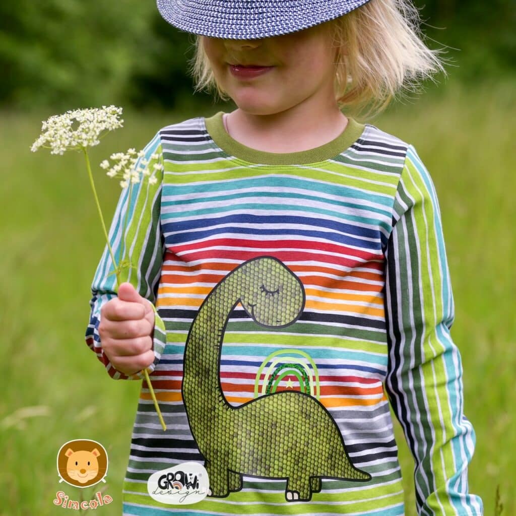 Langhals Dino Plotterdatei